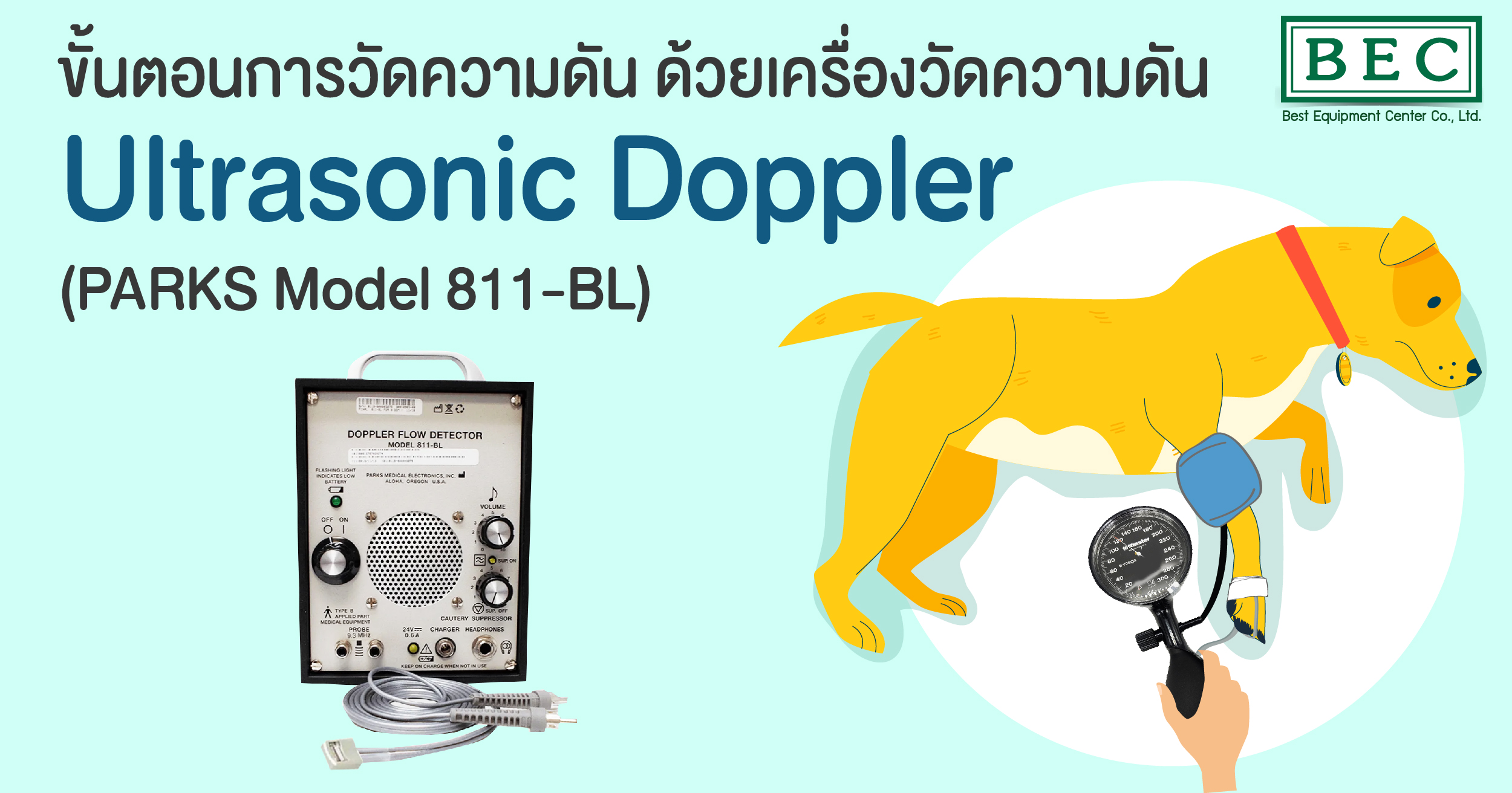 Ultrasonic Doppler(PARKS Model 811-BL) | Best Equipment Center Co., Ltd ...