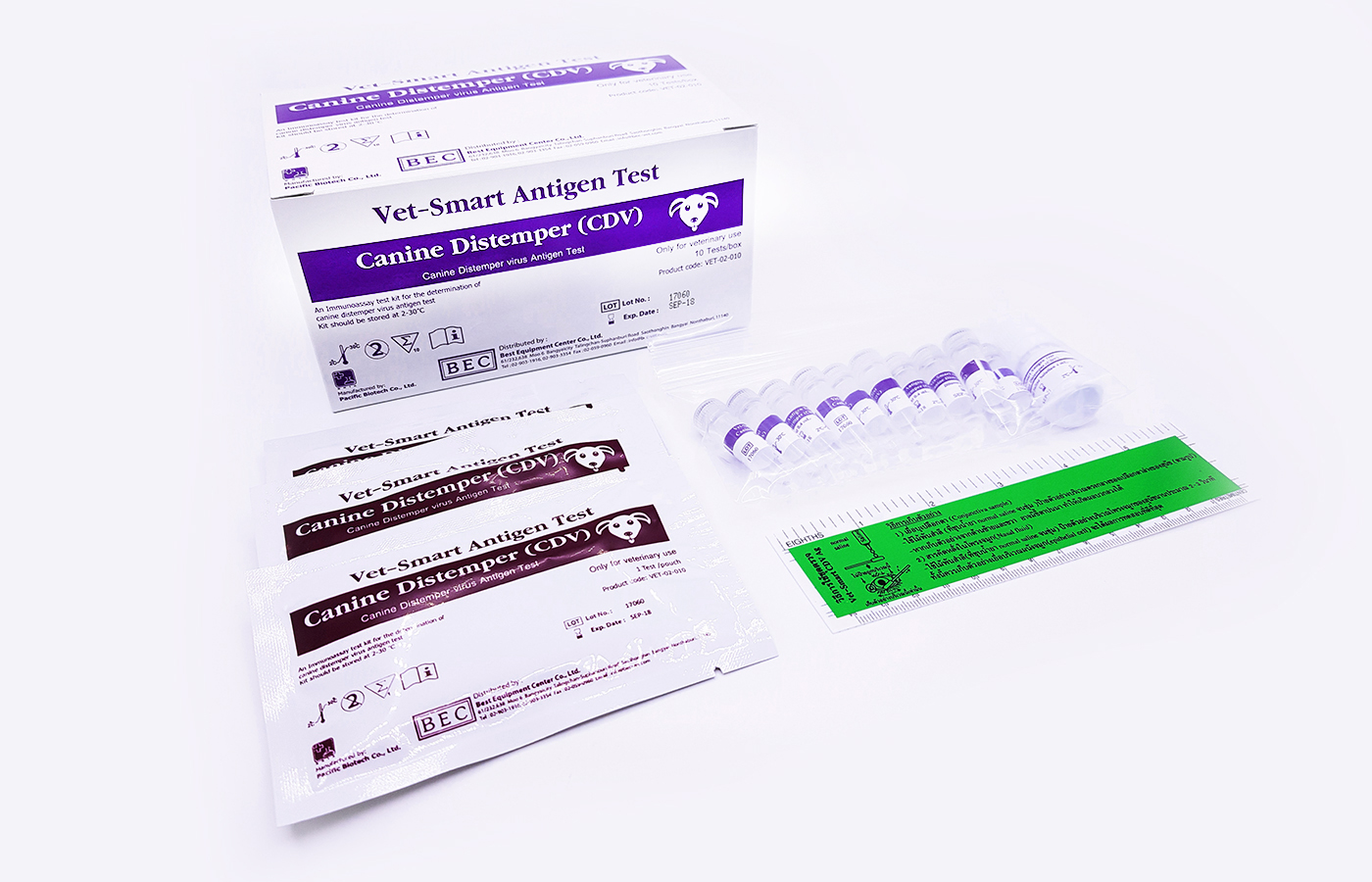 Test Kits "Vet-Smart" Antigen Test Canine Distemper (CDV) | Best ...