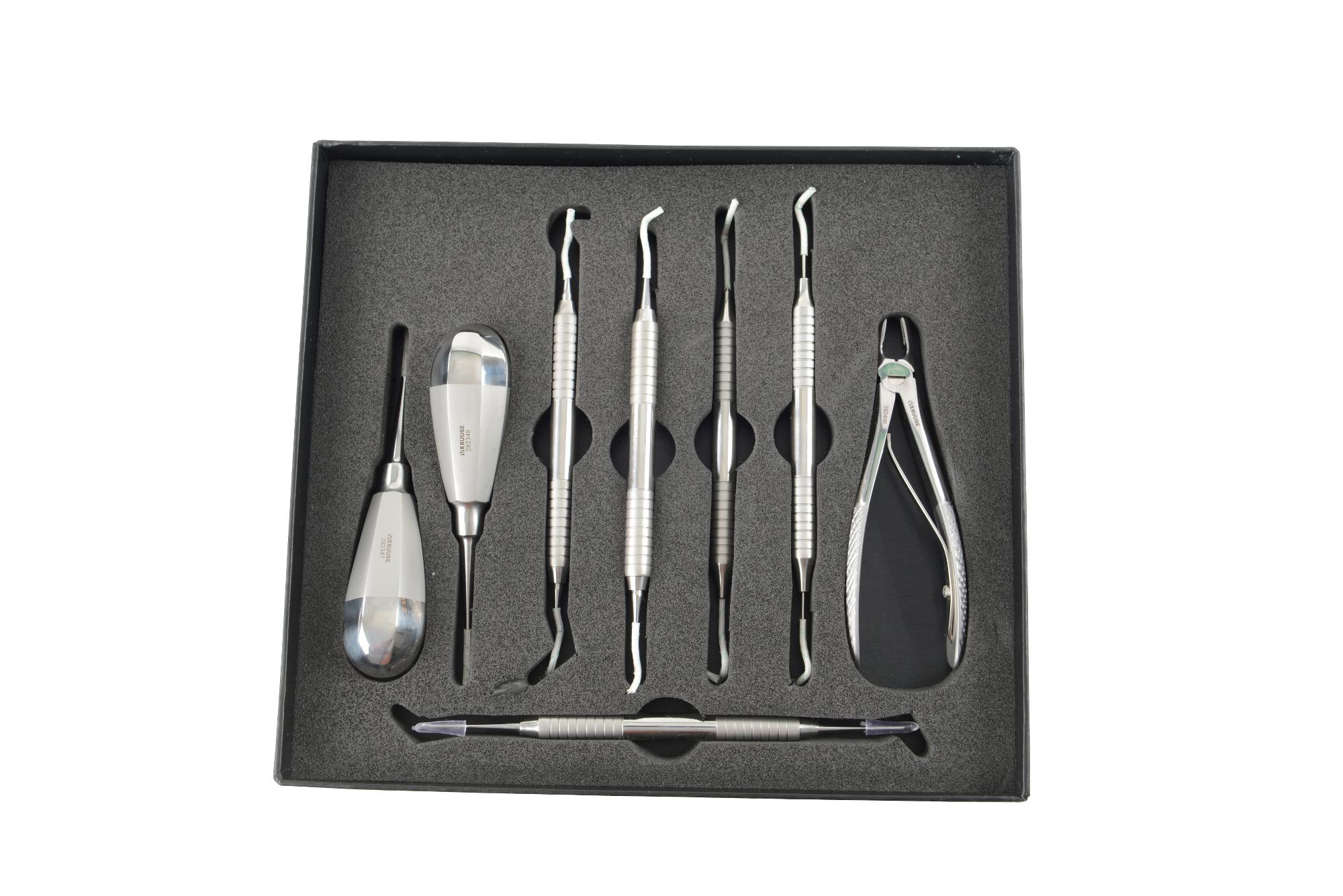 KRUUSE Dental Instrument Set for Feline and Small Dogs, 8 pi | Best ...