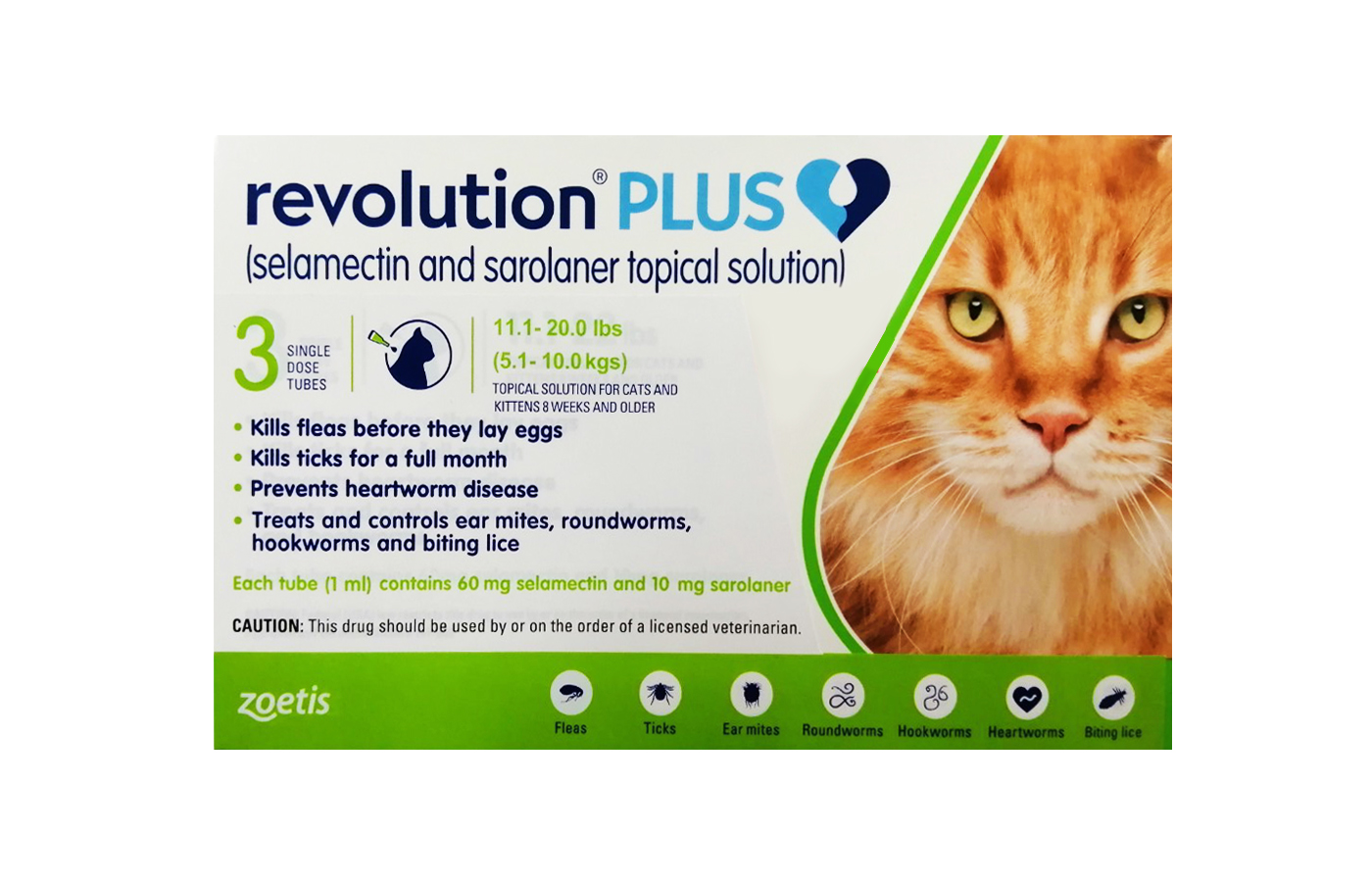 Revolution Plus 1.0 ml (5.1-10 kg) | Best Equipment Center Co., Ltd. (BEC)