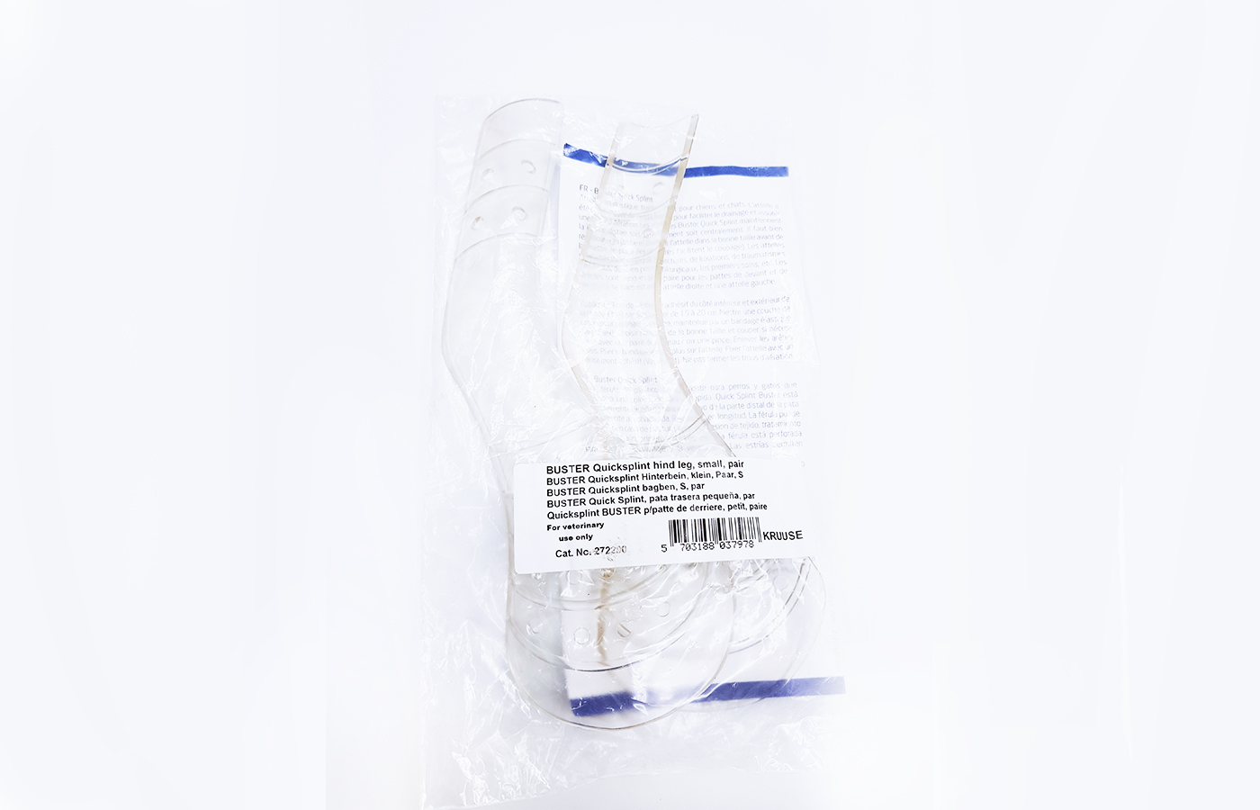 BUSTER Quicksplint พลาสติกใสสำหรับดามขาสุนัขและแมว | Best Equipment ...