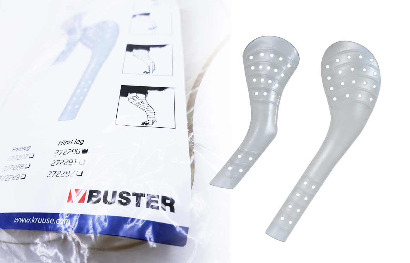 BUSTER Quicksplint พลาสติกใสสำหรับดามขาสุนัขและแมว | Best Equipment ...